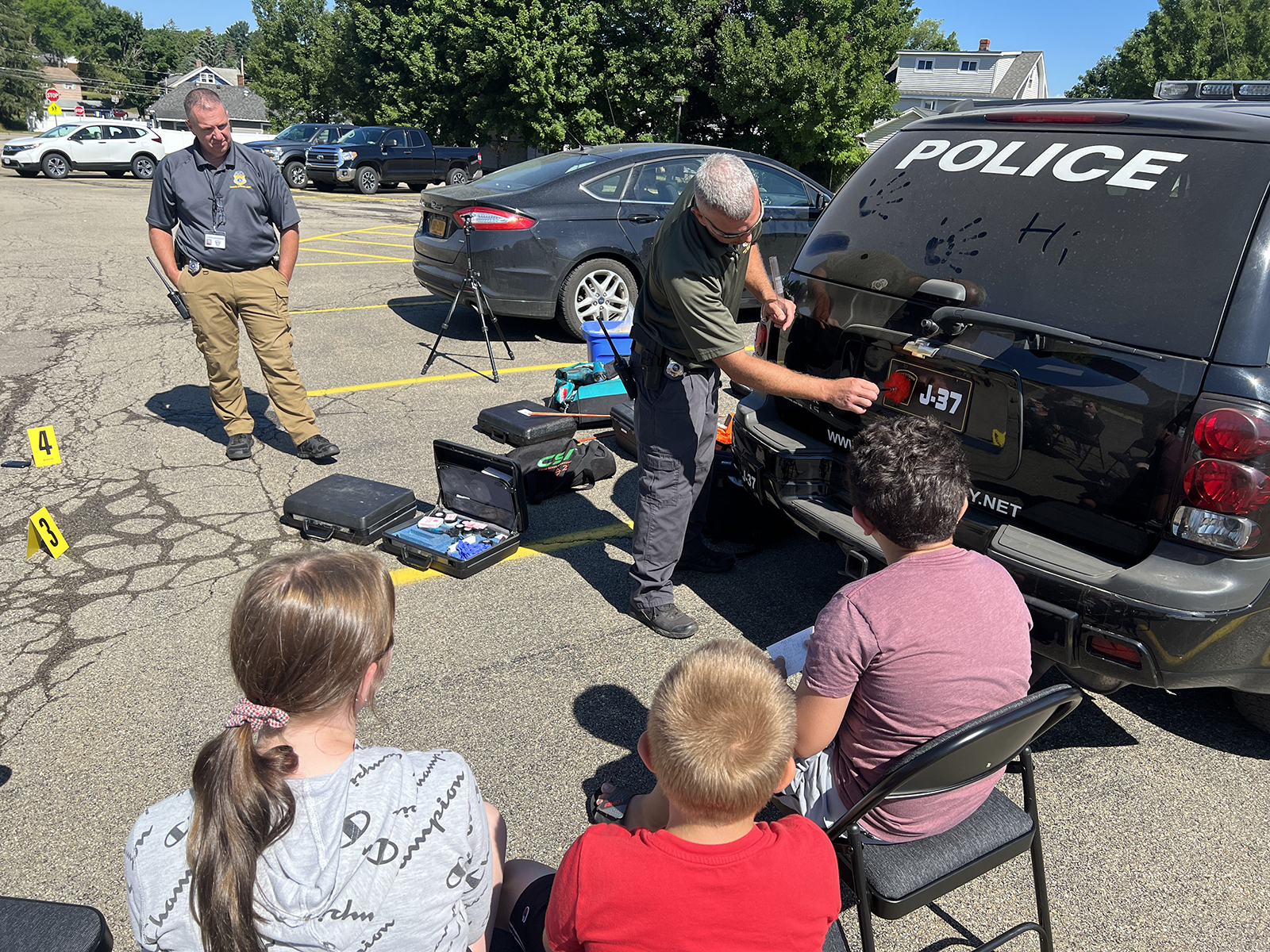 JPD Visits Persell JUMP Program For Forensics Unit | News, Sports, Jobs ...
